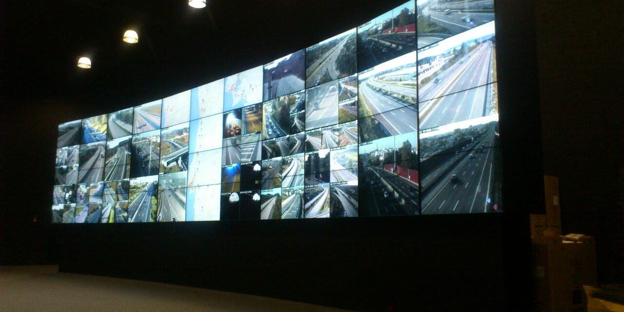 BRISA equips its control room with Panasonic videowall displays ...